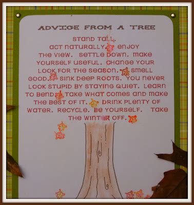 Stitching Under Oaks Some Advice From A Tree