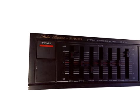 Fisher Eq 870 Studio Standard Stereo Graphic Equalizer Vintage Audio