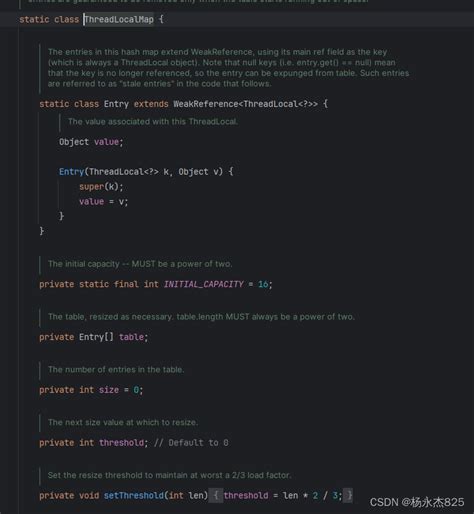 Threadlocal原理底层说明threadlocal详解底层原理解析深入架构 Csdn博客