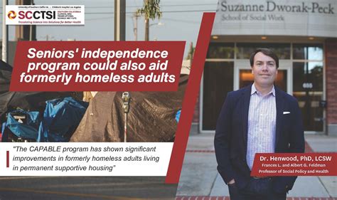 Seniors Independence Program Could Also Aid Formerly… Sc Ctsi