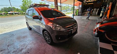 🏳️‍🌈suzuki Ertiga ️เบาะหนังpvc งานลอกเย็บใหม่ทั้งคัน แทนเบาะเดิมที่เป็นผ้า คราบและอมฝุ่น ลอกเย็บ