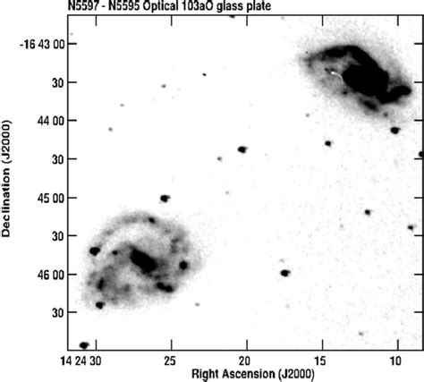 And 4 Left Panels Show The Innermost Regions Of The Blue 103ao And