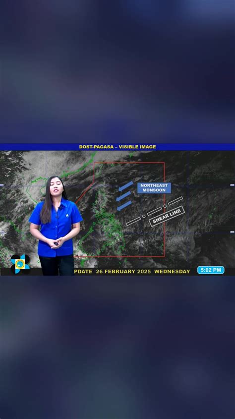 Public Weather Forecast issued at 5AM | February 24, 2025 - Monday | Public Weather Forecast ...