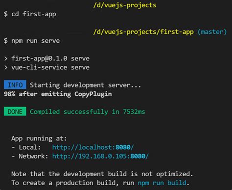 VueJS Installation On Windows And Mac OS