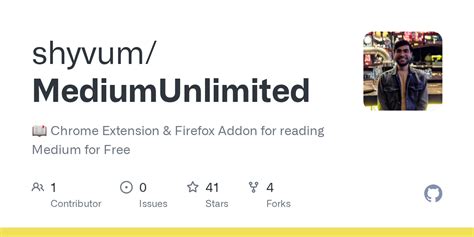 Github Shyvummediumunlimited 📖 Chrome Extension And Firefox Addon For