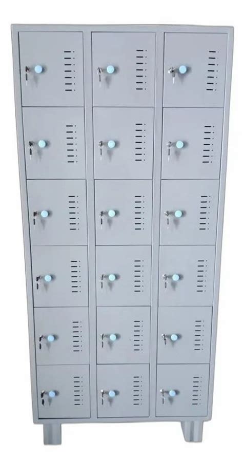 Plain Key Lock 18 Door Industrial Locker At Rs 8500 In Shevgaon Id