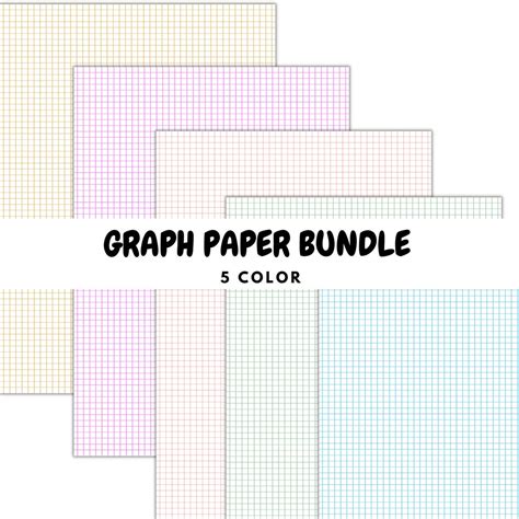Graph Paper Pack Letter Composition Grids Digital Etsy