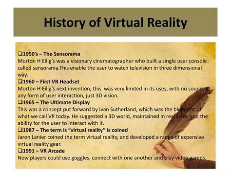 Virtual Reality Ppt Pptx Virtual Reality Technology And Computing