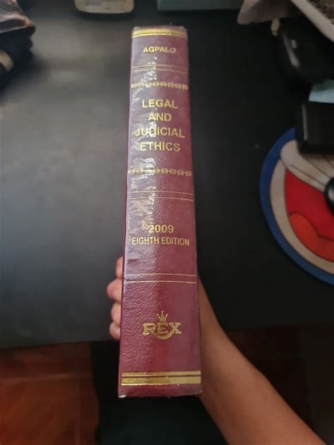 Annotated Legal And Judicial Ethics Eigth Edition Hobbies And Toys Books And Magazines Textbooks