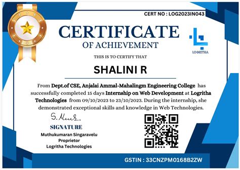 Shalini Raman On Linkedin Webdevelopment Internship Webdevelopmentinternship