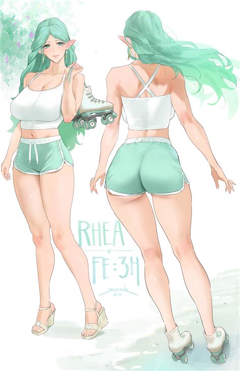 Rhea Fire Emblem And More Drawn By Sendo Sendrawz Danbooru