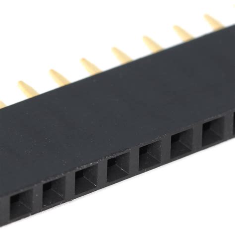 40 Pin 2 54mm Single Row Female Header Protostack