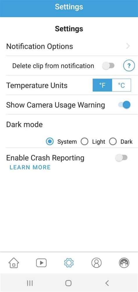 Blink Cameras Temperature Sensor Settings Alerts And More