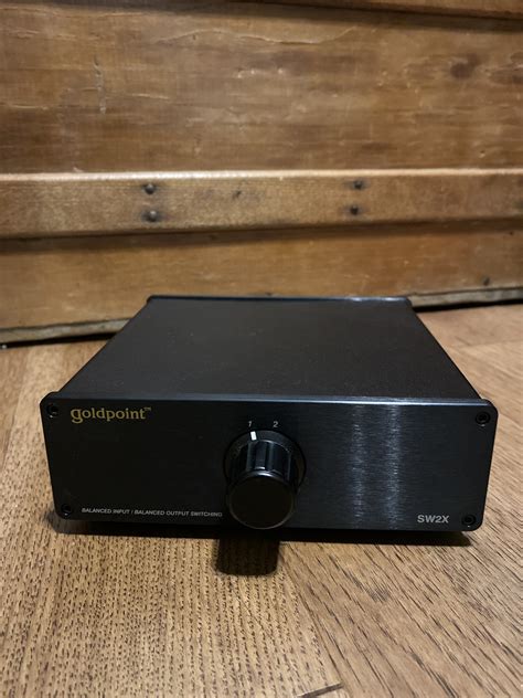 Sold Goldpoint Sw2x Balanced Stereo Inputoutput Switching Control