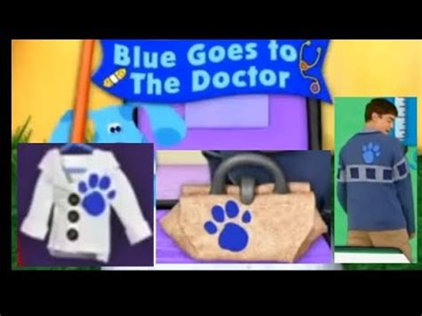Blues Clues How To Draw 3 Clues From Blue Goes To The Doctor Youtube