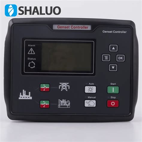 6120u Amf Diesel Generating Set Controller Terminal Box Lcd Generator Controller Genset Parts