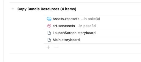 Augmented Reality How Do I Handle Error Couldn T Find Assets Car In Bundle With Identifier
