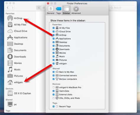 How To Customize Mac OS Sidebar Wikigain
