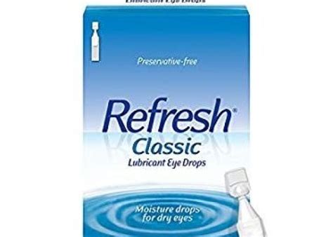 Allergan Refresh Classic Lubricant Eye Drops 50 Single Use Packs