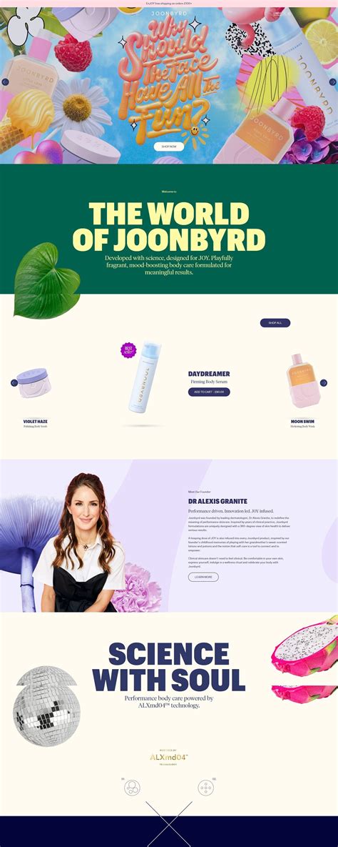 Joonbyrd Ecommerce Website Design Gallery And Tech Inspiration