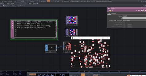 About Actors Unable To Use Instance Scale Deformation General Touchdesigner Discussion