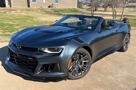 2023 Chevrolet Camaro Zl1 Convertible For Sale On Bat Auctions Closed