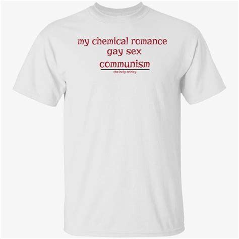 My Chemical Romance Gay Munism Shirt Nouvette
