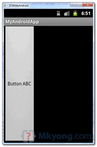 Android Wrap Content And Fill Parent Example Mkyong