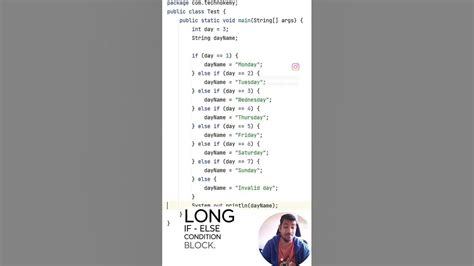 Optimize Your Java Code Simplify Long If Else With Switch Statements