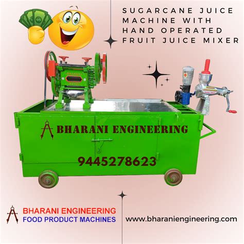 Sugarcane Juice Extracting Machine Manufacturer — Bharani Engineering By Bharani Engineering