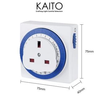 Hours Days A Timer Plug In Socket Outlet Analog Multi Programmer Digital Timer
