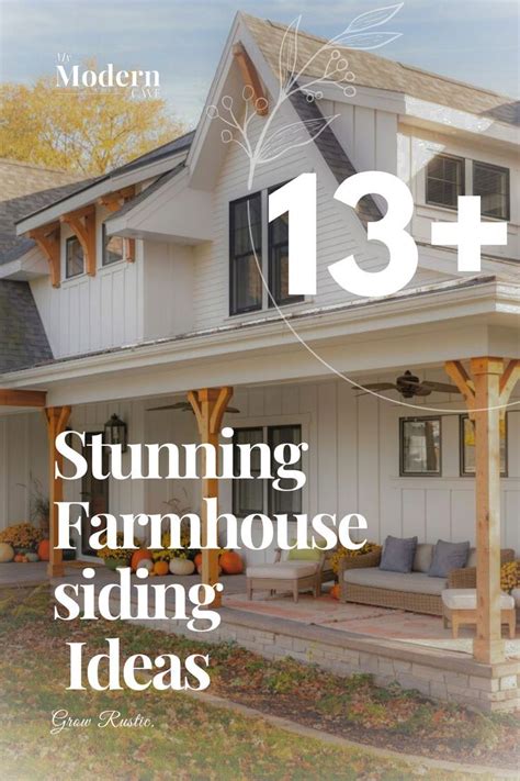 13 Farmhouse Siding Ideas Transform Your Boring Walls Into Pinterest