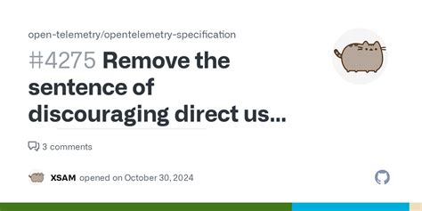 Remove The Sentence Of Discouraging Direct Use Of `loggeremit` Method · Issue 4275 · Open
