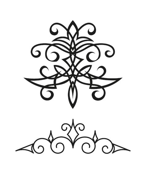 Premium Vector Set Of Vignettes