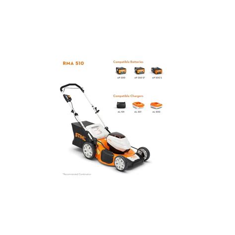 Stihl RMA 510 21in Battery Powered Push Lawn Mower Bare Tool 6372 011 1400 US Acme Tools