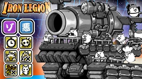 Battle Cats Mighty Morta Loncha New Iron Legion 144 Review Youtube