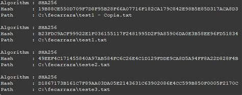 Powershell For File Integrity Check By Fernando Carrara Medium