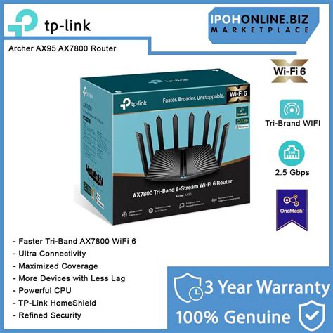 TP Link Archer AX AX Tri Band Stream AX Mesh Onemesh Wireless WiFi Router Support