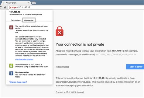 Networking Bypass The Certificate Warning Pages In Chrome For A Specific Super User