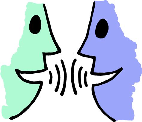 Miteinander Sprechen Clipart 25 Koleksi Gambar