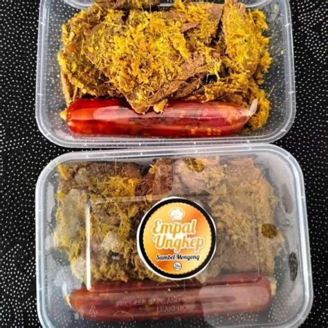 Jual Empal Ungkep Sambel Monyong Khas Tradisional 450gram Shopee