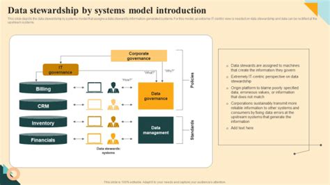 Data Stewardship By Systems Model Introduction Infographics Pdf