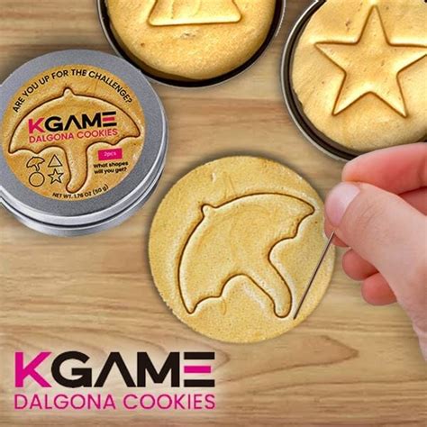 Kgame Dalgona Assorted Cookies 2pc Dalgonachallenge • Showcase