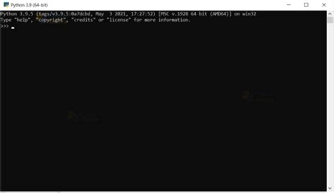 Python Interpreter Python Geeks