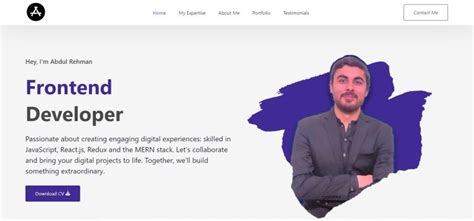 Abdul Rehman On Linkedin React Webdevelopment Portfolio Frontend
