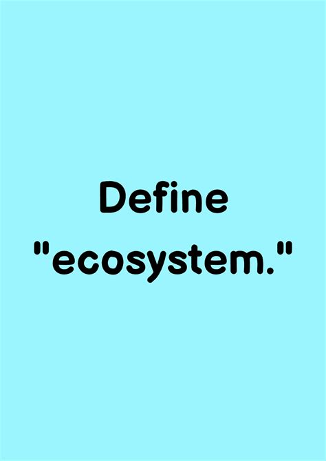 Flashcards Ecosystem Interdependence In Nature Flashcard Science