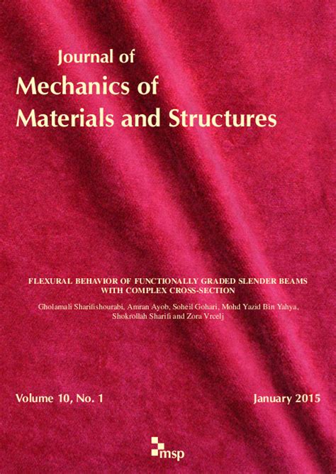 Pdf Flexural Behavior Of Functionally Graded Slender Beams With Complex Cross Section Zora