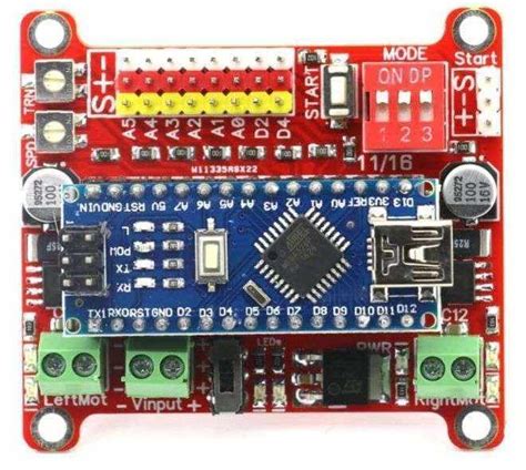 Wing Arduino Robot Kartı Arduino Nano Dahil Değil Rakun Robotik