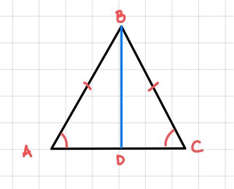 Write A Two Column Proof The Median To The Base Of An Iso Quizlet