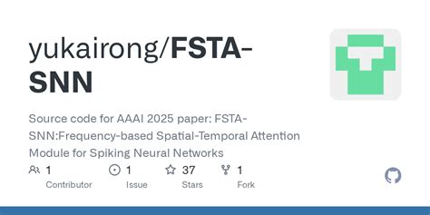 GitHub Yukairong FSTA SNN Source Code For AAAI Paper FSTA SNN Frequency Based Spatial